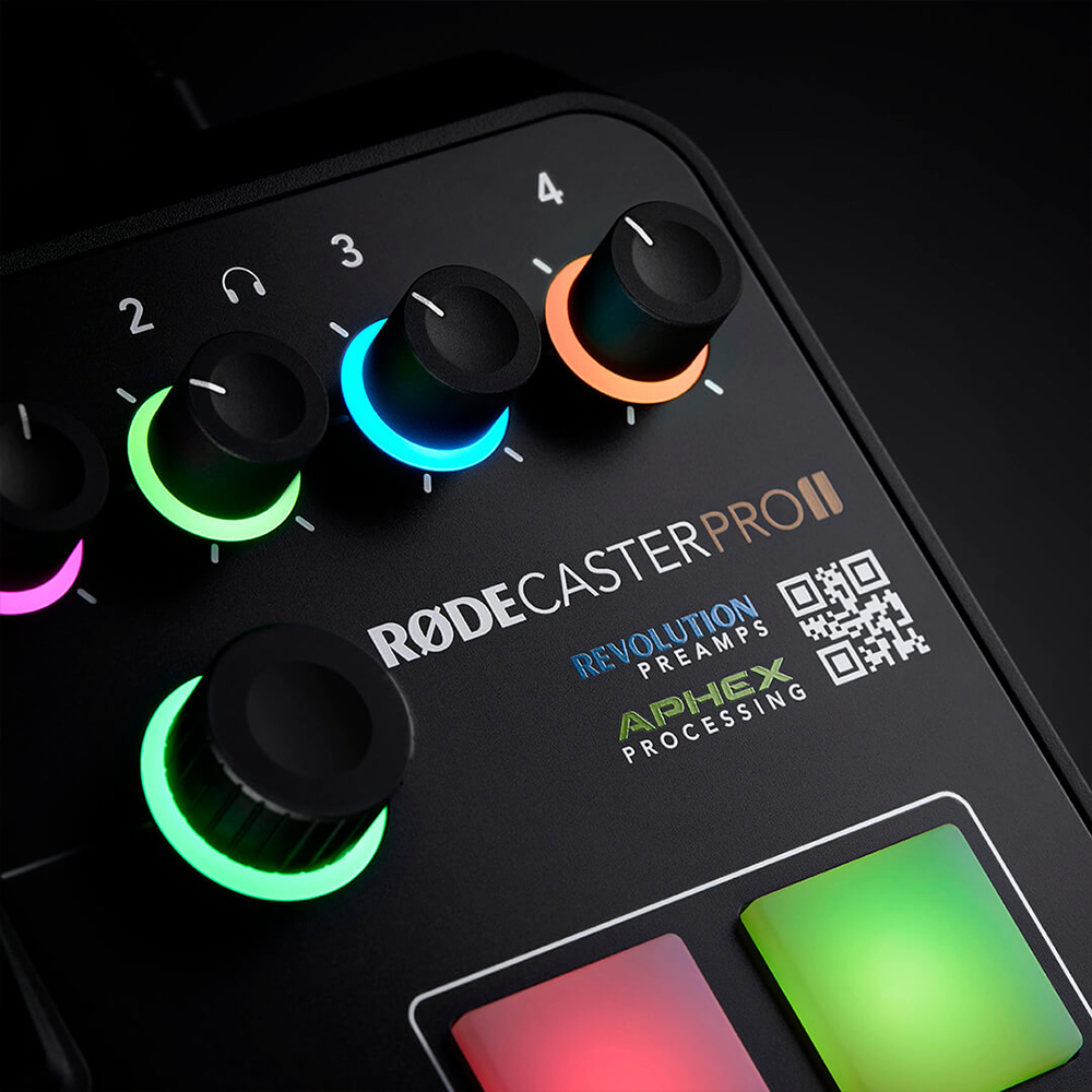 【加購Mic優惠】RODE Caster Pro II 廣播/直播用錄音介面 | SV音樂商城