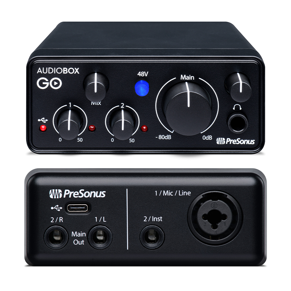 PreSonus Audiobox Go 錄音介面 | SV音樂商城