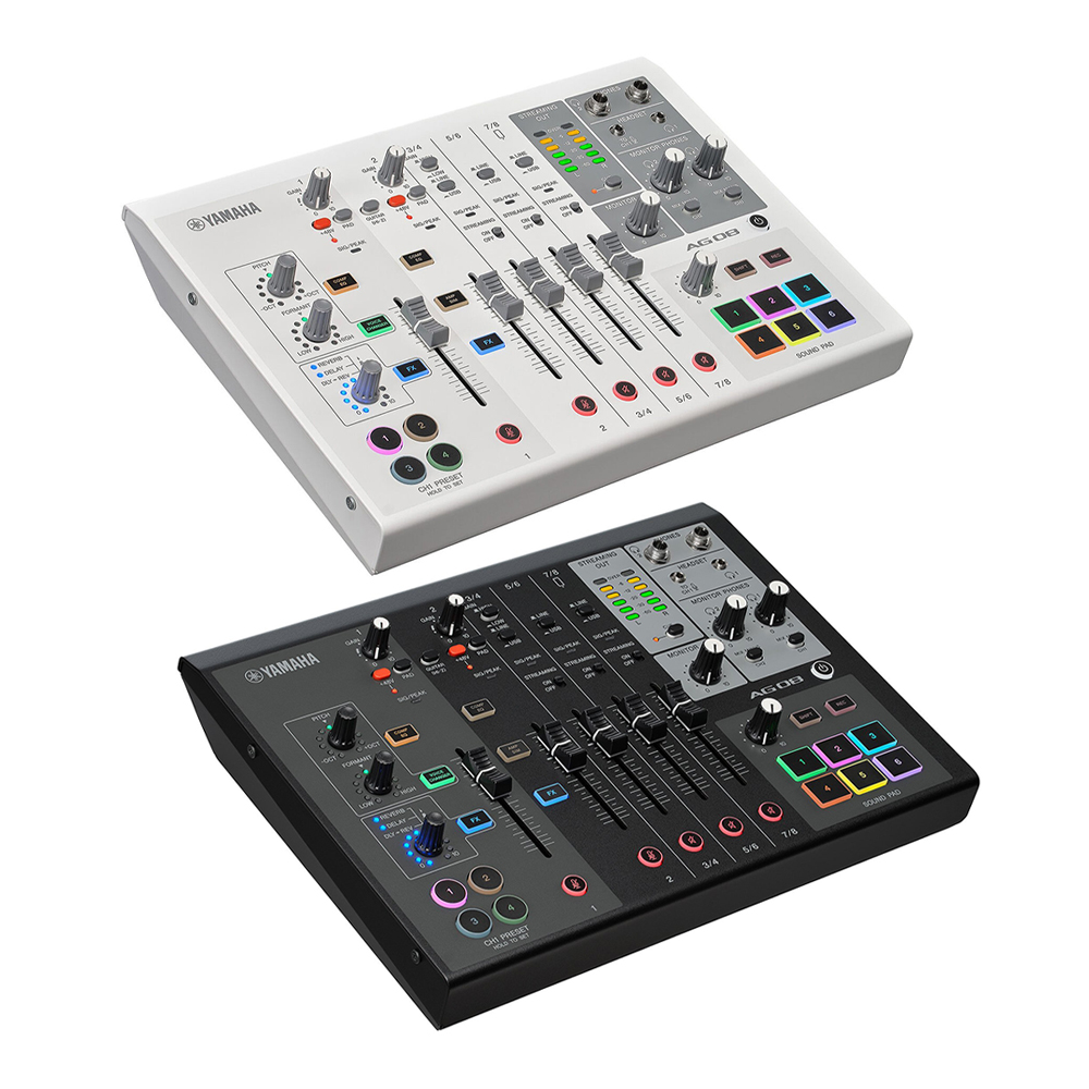 Yamaha AG08 直播混音器 錄音介面 | SV音樂商城