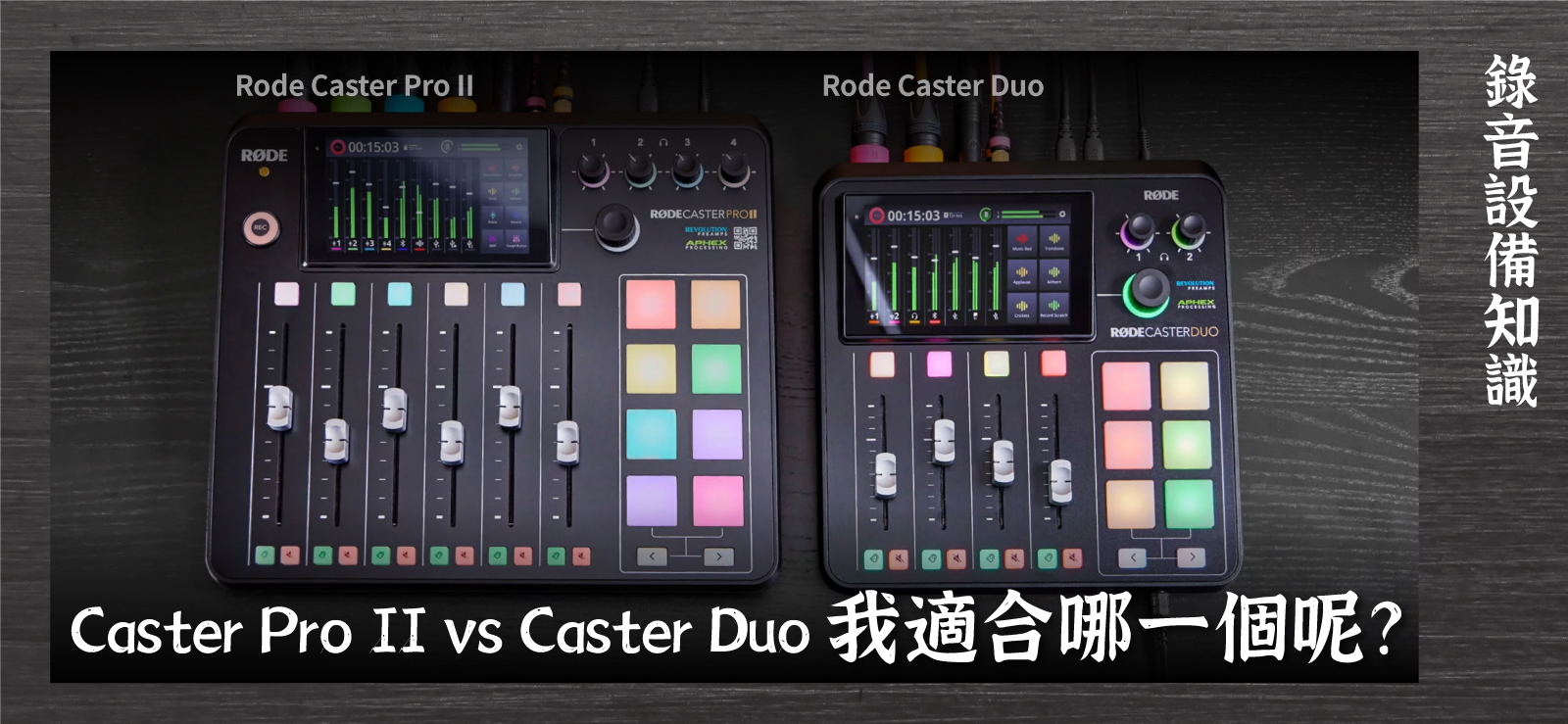 Rode Caster Pro II vs Caster Duo，我適合哪一個呢？ | SV音樂商城
